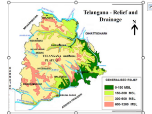 River System of Telangana – Major Rivers & Drainage