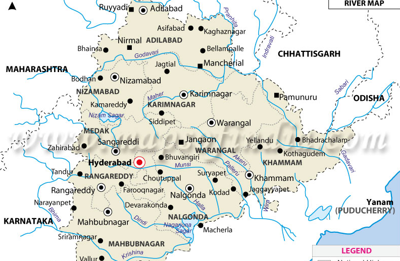 Tributaries of Godavari River – Manjeera, Pranahita & More