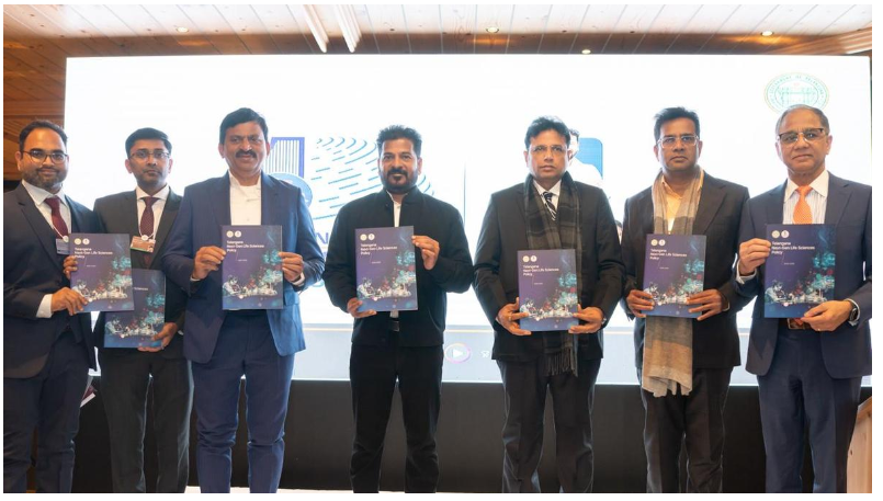 Telangana Unveils Next-Gen Life Sciences Policy 2026–30 at Davos